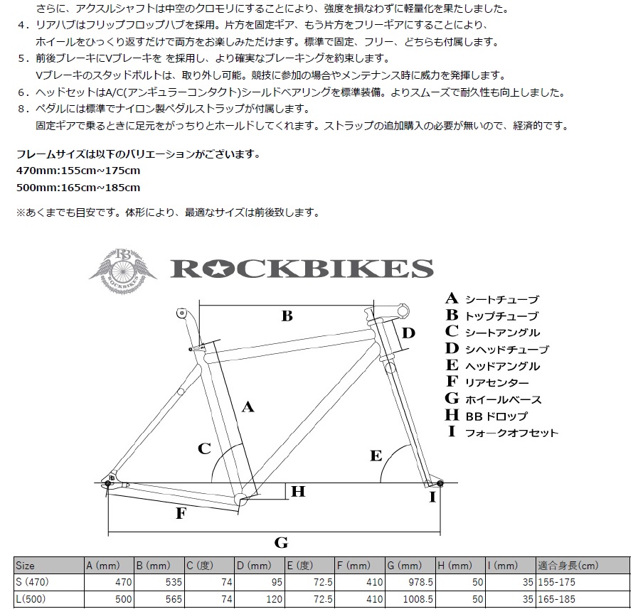 ピストフレーム【RIZER（ライザー）】 | T-Back BROZ